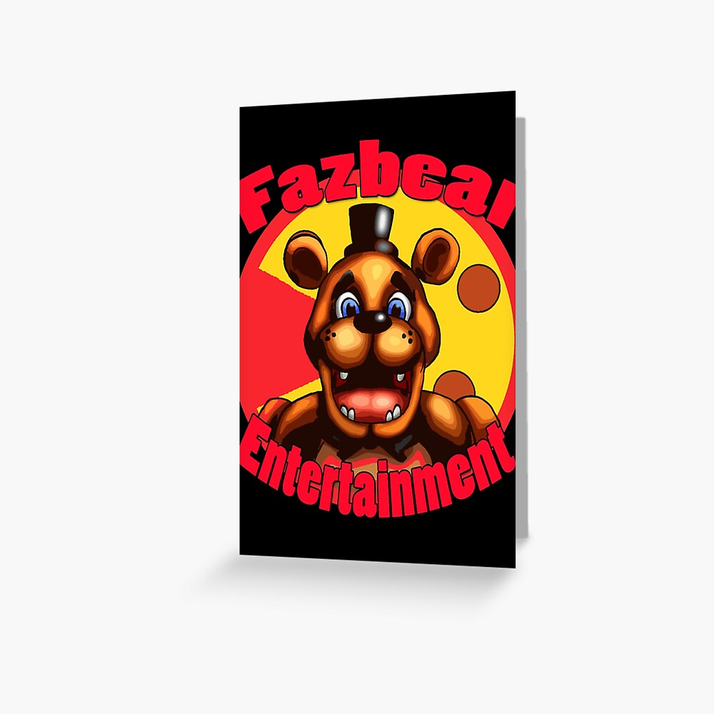 Tarjetas de felicitación «Logotipo de Fazbear Entertainment» de ...