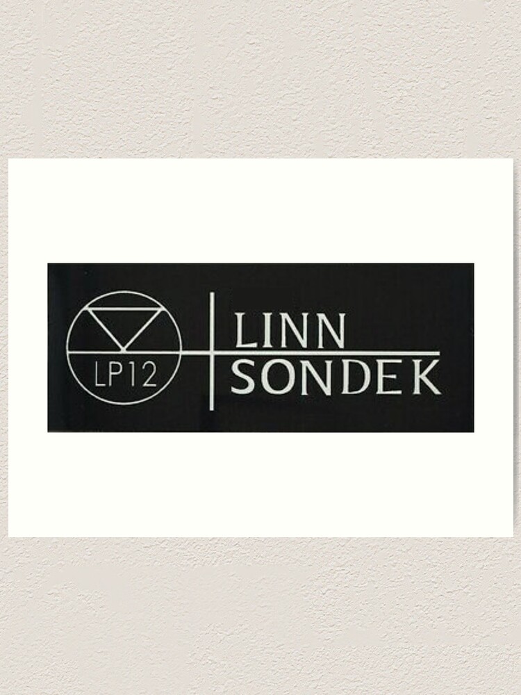 "Linn Sondek LP12 Turntable logo" Art Print by peteroldfield | Redbubble