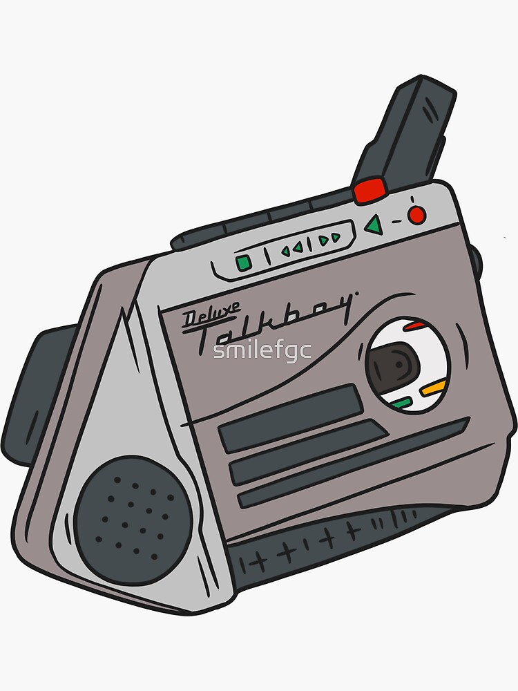 "HOME ALONE - Talkboy" Sticker for Sale by smilefgc | Redbubble