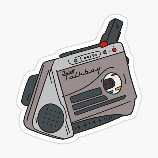 "HOME ALONE - Talkboy" Sticker for Sale by smilefgc | Redbubble