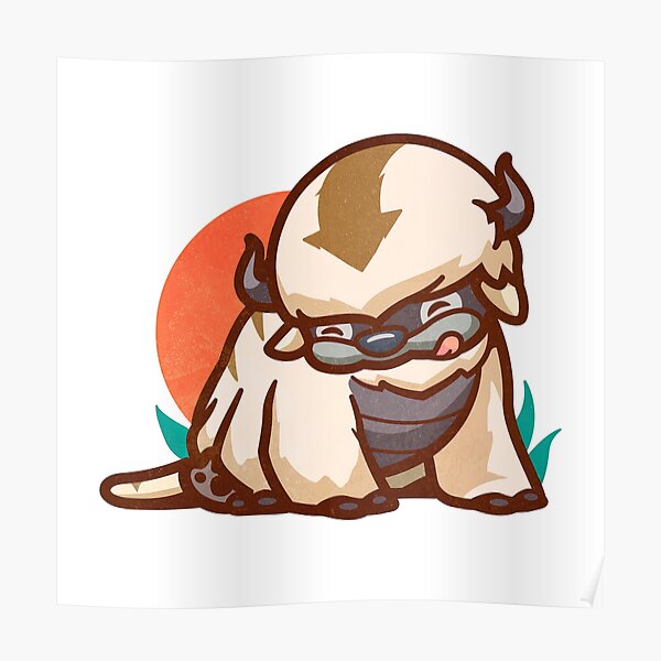 "Appa Digita Art, Appa Avatar" Poster by graphic-genie | Redbubble