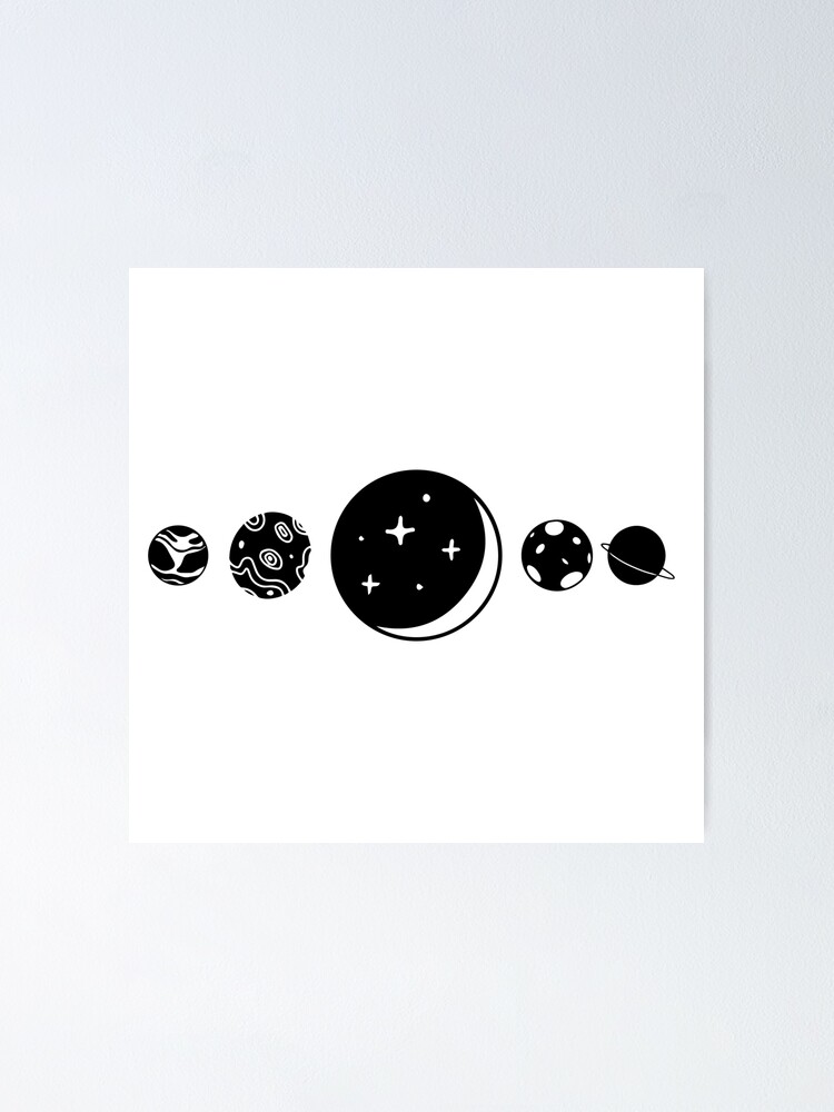 "Solar System - Funny Astronomy " Poster for Sale by mociste | Redbubble