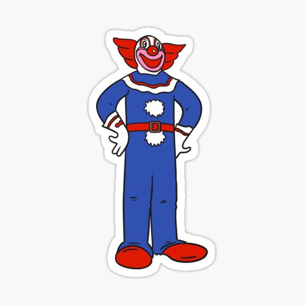 "HOME ALONE - Bozo" Sticker for Sale by smilefgc | Redbubble