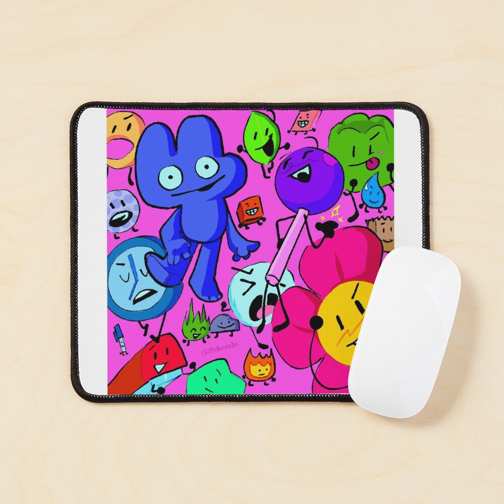 "BFDI Character Mix" Poster for Sale by MsBonnie | Redbubble