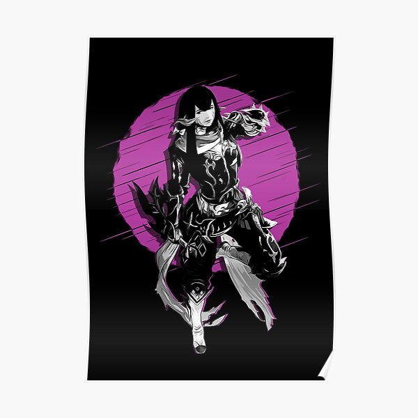 "Yugiri - Final Fantasy XIV" Poster for Sale by MyAsianArt | Redbubble