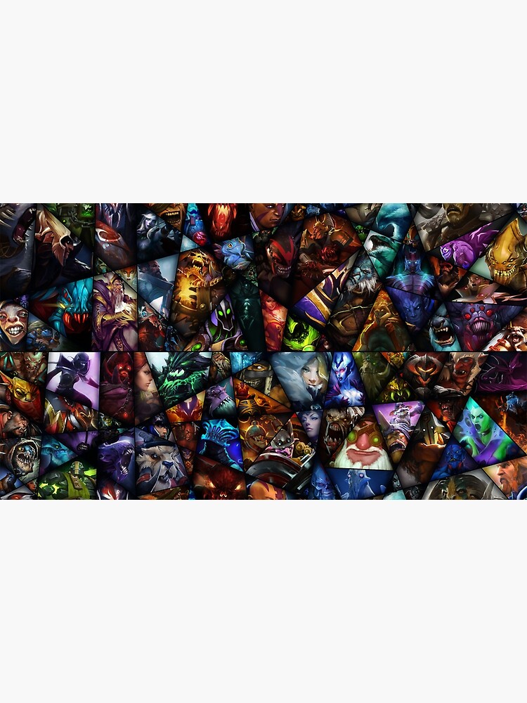 "Dota 2 Pattern" Poster for Sale by SWAROG | Redbubble