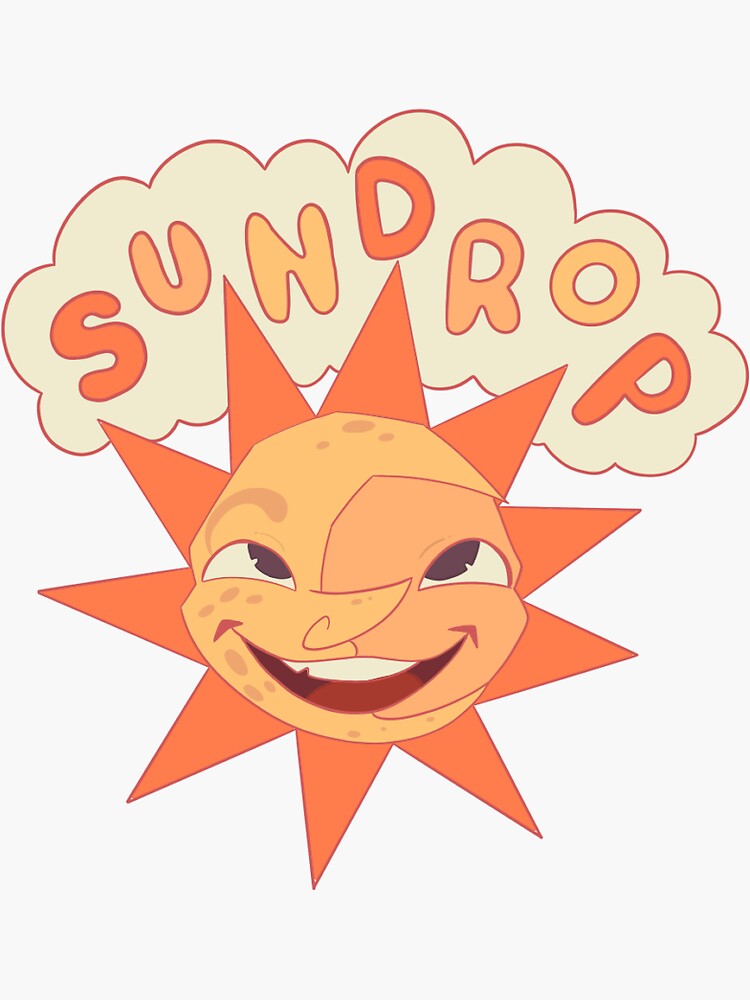 "Sundrop" Sticker by SticksTikTok | Redbubble