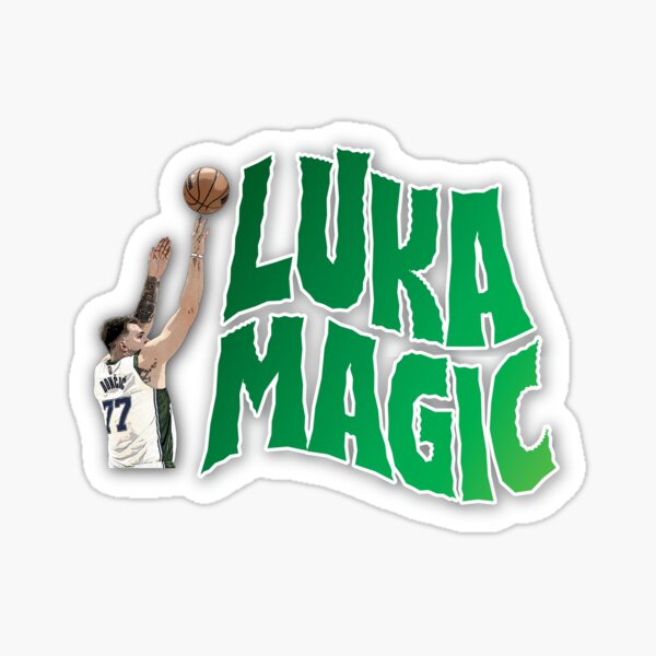 "LUKA MAGIC" Sticker by TLW716 | Redbubble
