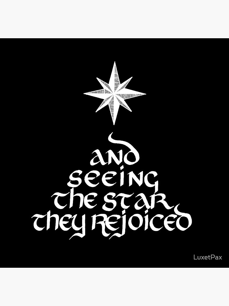 "Star of Bethlehem" Sticker by LuxetPax | Redbubble