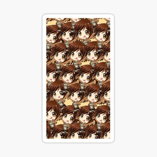 "Anime patterns" Sticker for Sale by Dasixjan369 | Redbubble