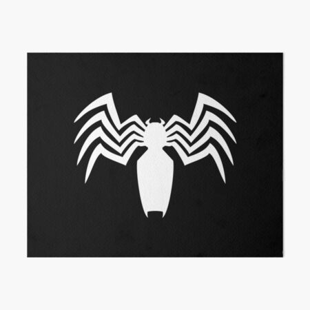 "Black Spider Symbol" Art Board Print by luka-designs | Redbubble