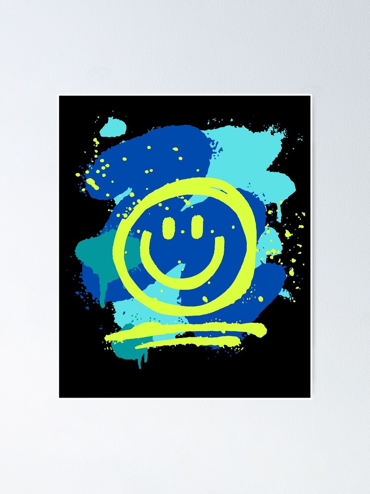 "Smiley Face" Poster for Sale by Migueman | Redbubble
