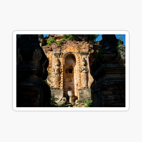 "Inle Lake Ruins" Sticker for Sale by bektrent | Redbubble