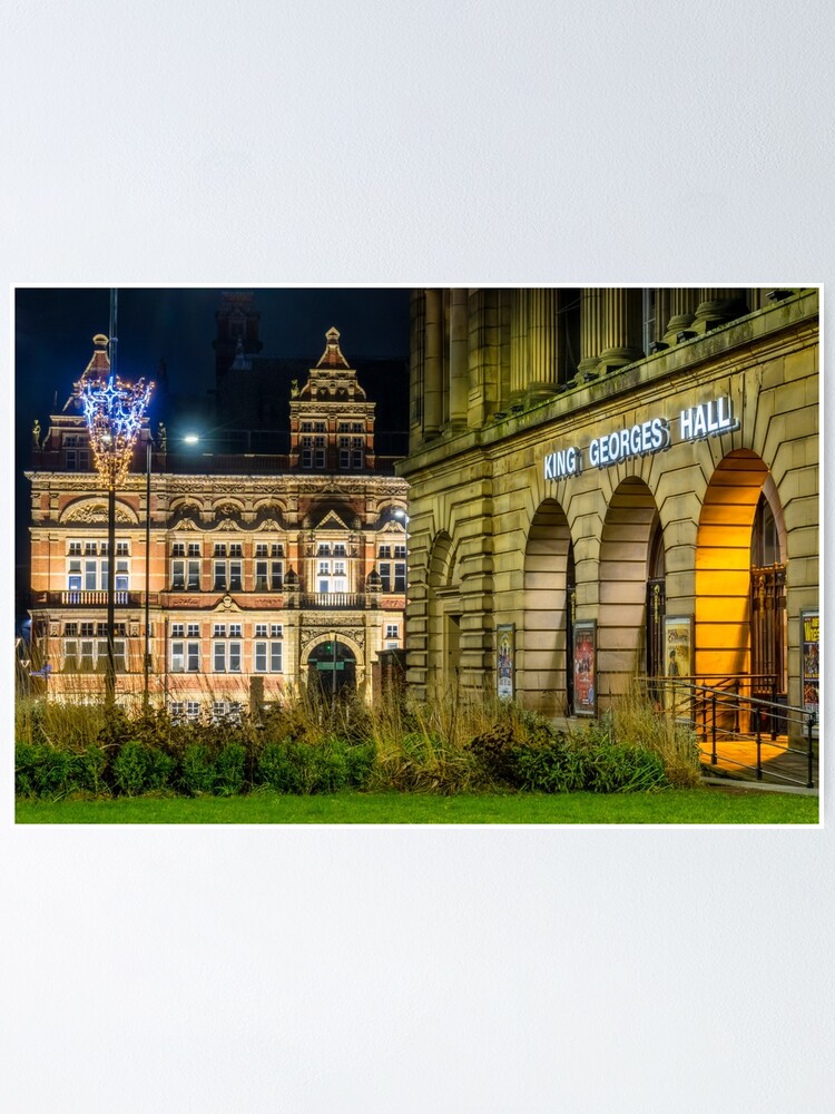 "King Georges Hall & Blackburn College Victoria Building" Poster for ...