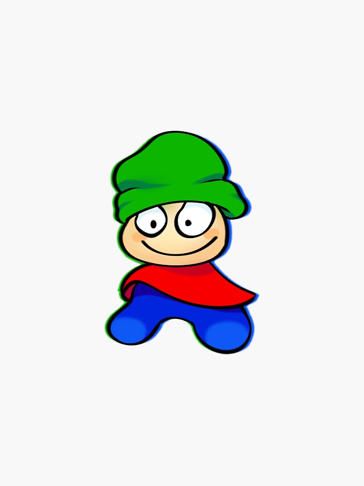 "Bambi FNF" Sticker for Sale by BooTheTanuki | Redbubble