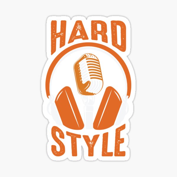 "Hardstyle Harder Styles Rave Party Event Festival" Sticker for Sale by ...
