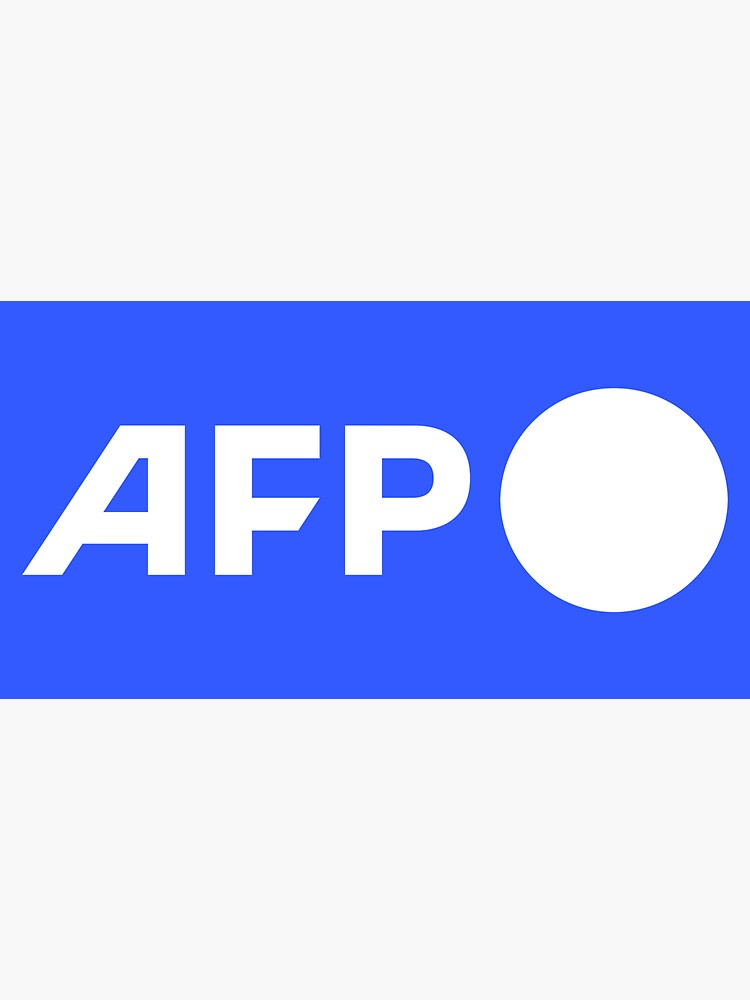 "Agence France-Presse (AFP) Logo" Sticker for Sale by RiiConnect24 ...