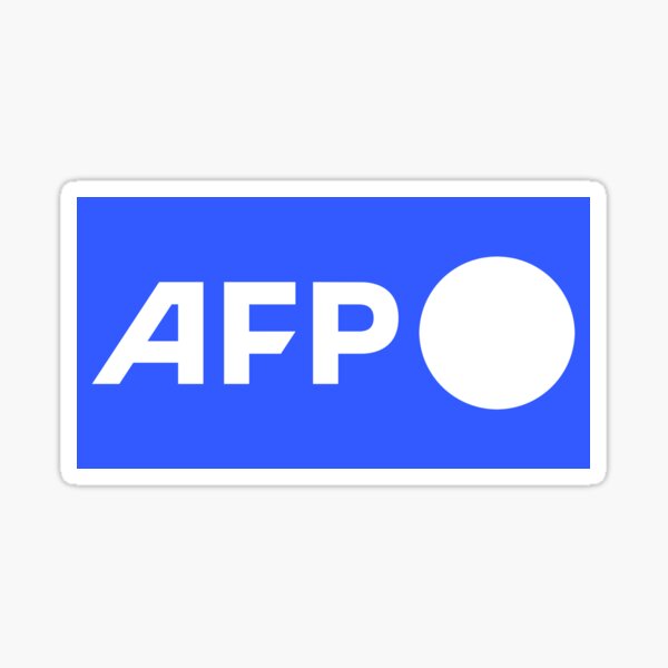 "Agence France-Presse (AFP) Logo" Sticker for Sale by RiiConnect24 ...