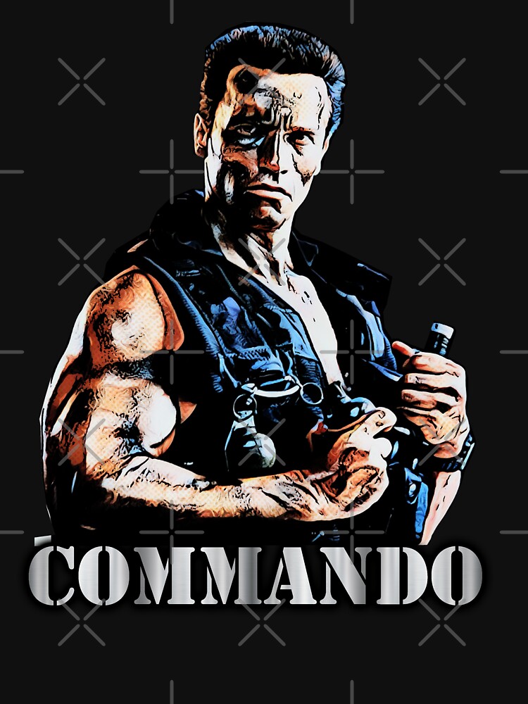 "commando" Essential T-Shirt for Sale by Jeffrey Karnick | Redbubble