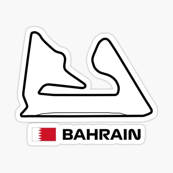"Circuit 2022 - First Race of the Season (Bahrain GP)" Sticker for Sale ...