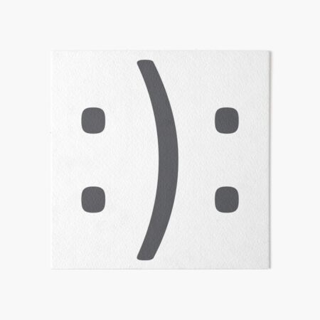 "Happy Sad Face" Art Board Print by TeeRock | Redbubble