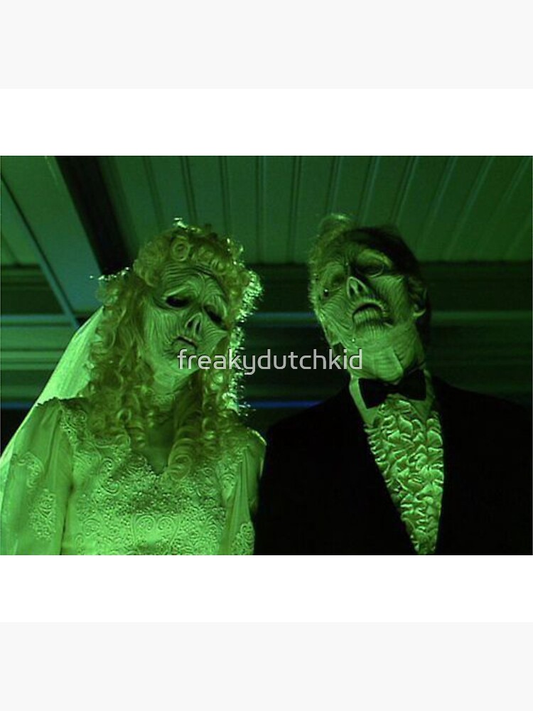 "BeetleJuice - Dead Barbara and Adam" Poster for Sale by freakydutchkid ...