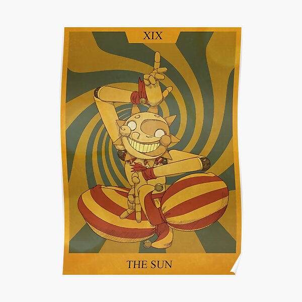 "Fnaf Security Breach Sun, Security Breach Sundrop" Poster by ...