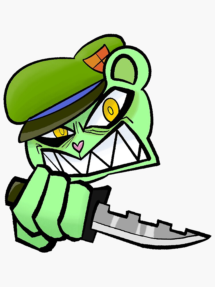 "Flippy " Sticker for Sale by titz-fitz | Redbubble