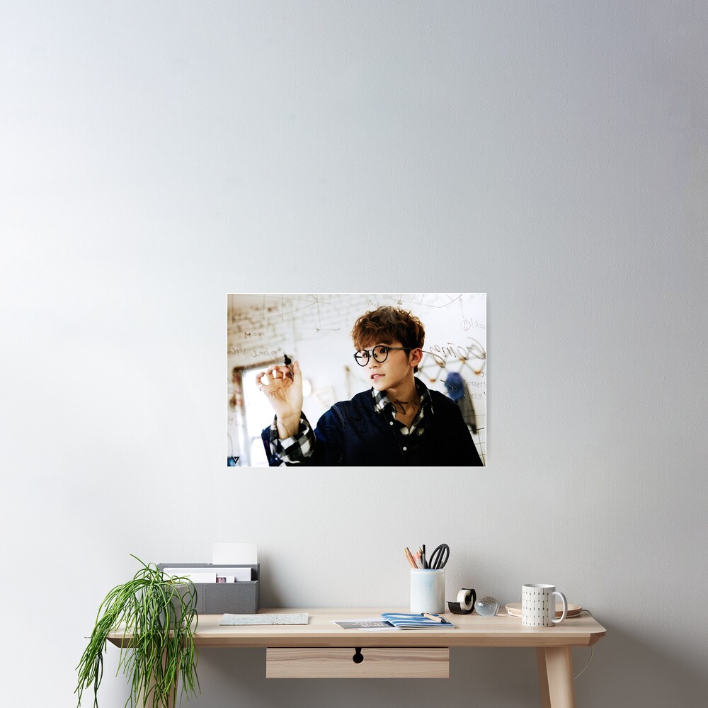 "Going SEVENTEEN - Woozi" Poster von kalicu | Redbubble
