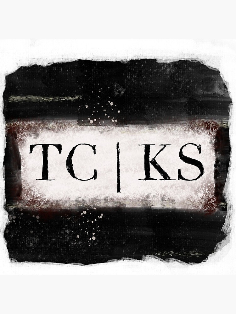 "TCKS Typography Logo" Art Print for Sale by T-C-W-K-S | Redbubble
