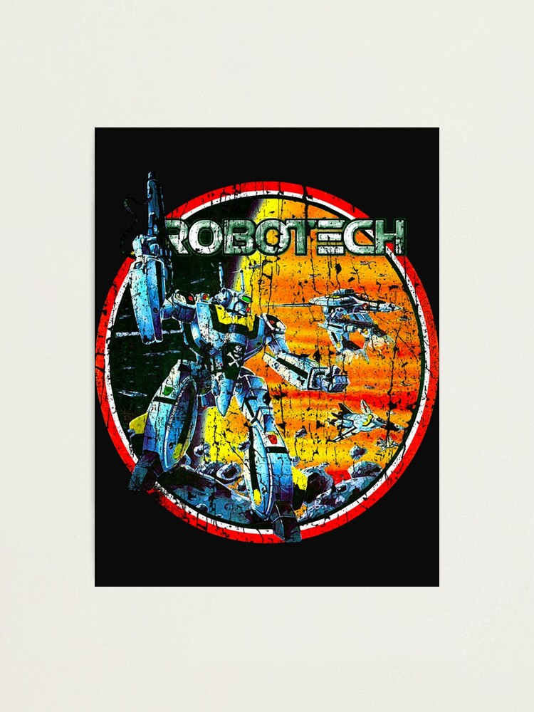 "80s Classic Japanese Robotech Vintage Essential" Photographic Print ...