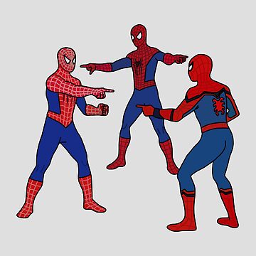 "pointing meme nwh (remastered)" Sticker for Sale by KC Industries ...