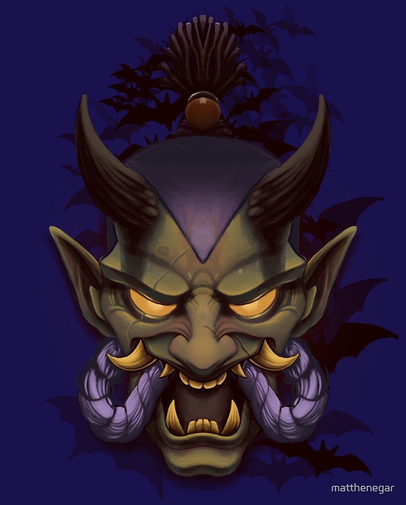 "Oni goblin" by matthenegar | Redbubble