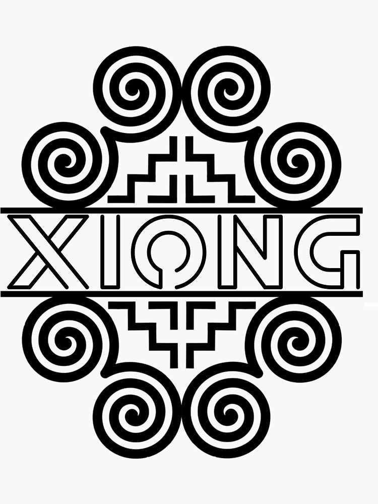 "hmong symbol" Sticker for Sale by Xiongtees87 | Redbubble