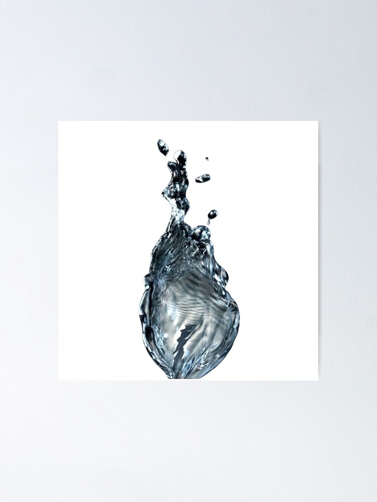 "Hydro sticker" Poster for Sale by SoWavyByrd1 | Redbubble
