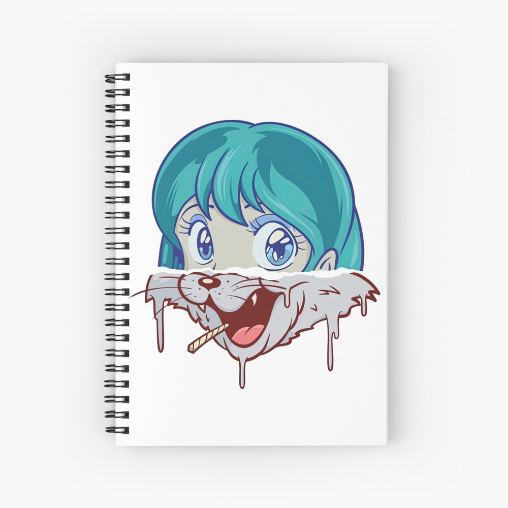 "Anime Girl Pfp, Anime Girl, Pfp" Spiral Notebook by graphic-genie ...