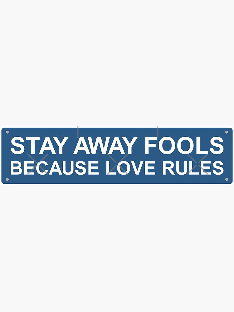 "Love Shack Sign" Sticker for Sale by alexaldridge | Redbubble