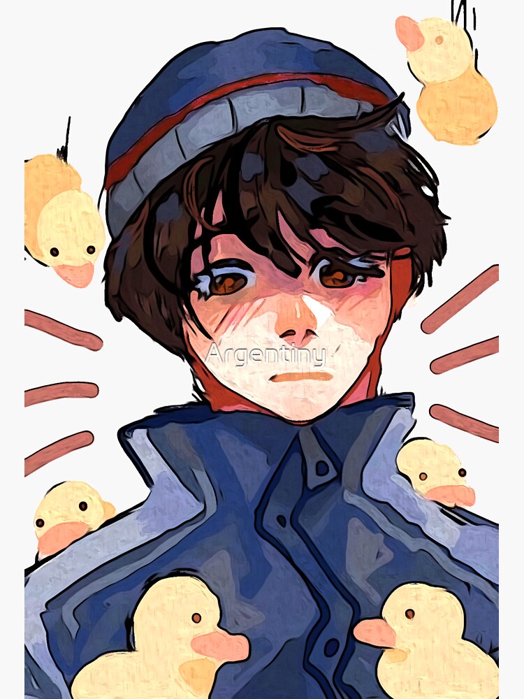 "Quackity From Las Nevadas Sticker " Sticker for Sale by Argentiny ...