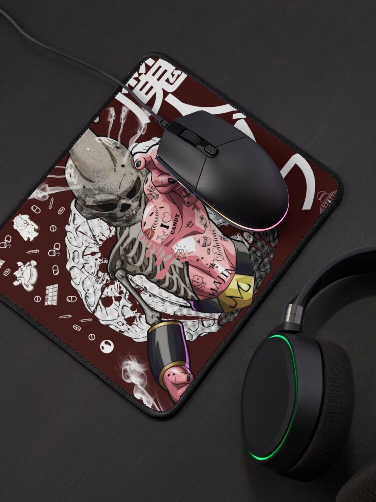 "KID BUU MAJIN SKULL DRAGON BALL BU VEGETA GOKU BAD DBZ Classic" Mouse Pad for Sale by Herachf ...