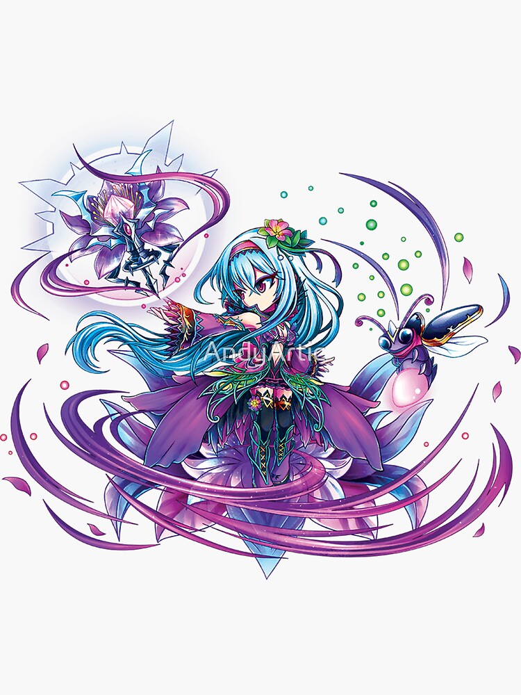 "brave frontier ensa taya" Sticker by AndyArtic | Redbubble