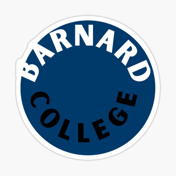 "barnard college " Sticker for Sale by LauziCoS | Redbubble