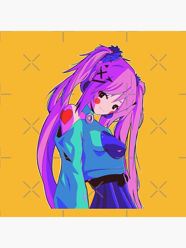 "Anime Girl Pfp, Anime Girl, Pfp" Throw Pillow for Sale by graphic ...