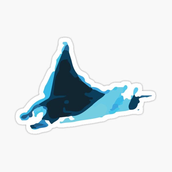 "manta ayeee" Sticker for Sale by StateAlternate | Redbubble
