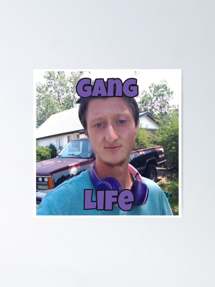"Daniel Larson Gang Life" Poster for Sale by ssusannam | Redbubble