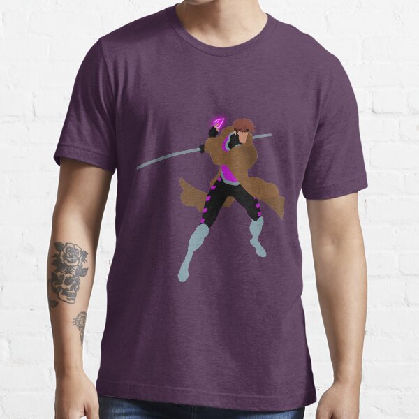 "Gambit " T-shirt for Sale by DamianMorris | Redbubble | gambit t ...