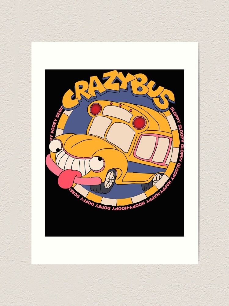 "Arthur - Crazy Bus Essential T-Shirt Copy.png" Art Print for Sale by ...
