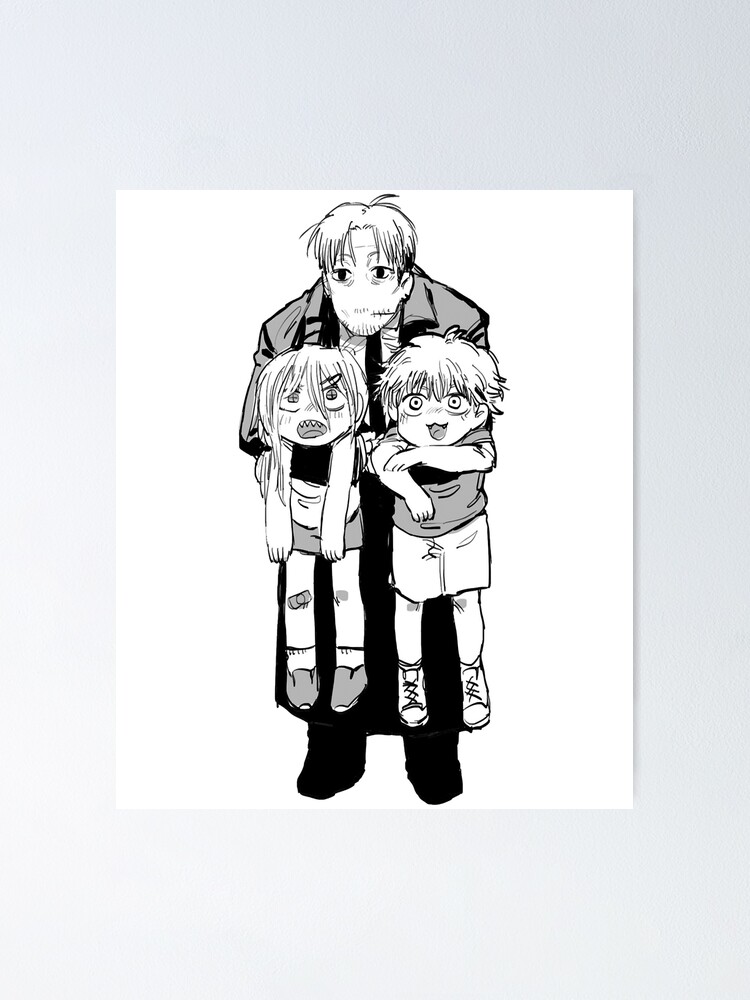 Póster «Csm Pochita Manga Gun Fiend Anime 2021 Kishibe Power y Denji ...