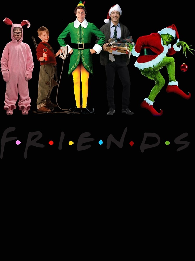 "Classic Christmas Movie Character Friends Classic" Poster for Sale by ...