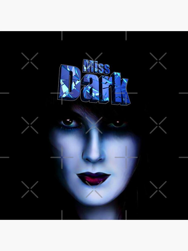 "MISS DARK" Poster for Sale by Klementsen | Redbubble