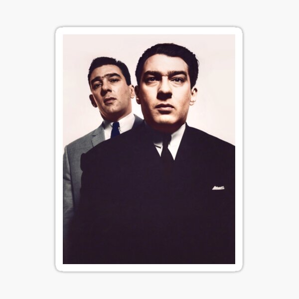 "The Kray Twins Classic" Sticker for Sale by TracyRape | Redbubble